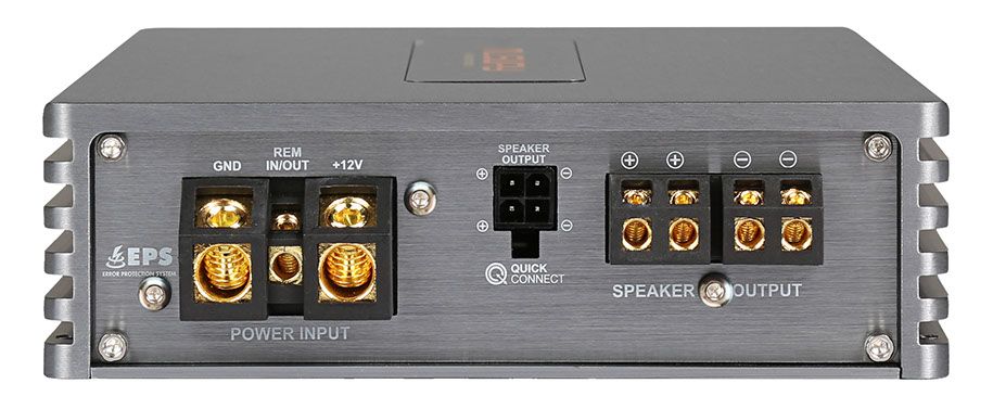 MUSWAY ONE1000 Digital 1-Kanal AMP MONO CLASS D VERSTÄRKER 1050 WATT RMS inkl. Bass Remote
